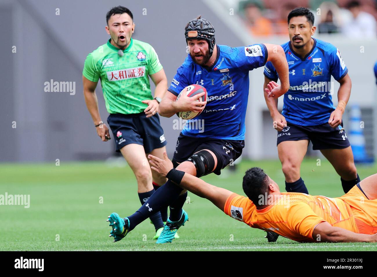 Tokyo, Japan. 20th May, 2023. Mark Abbott (Wild Knights) Rugby : 2022 ...