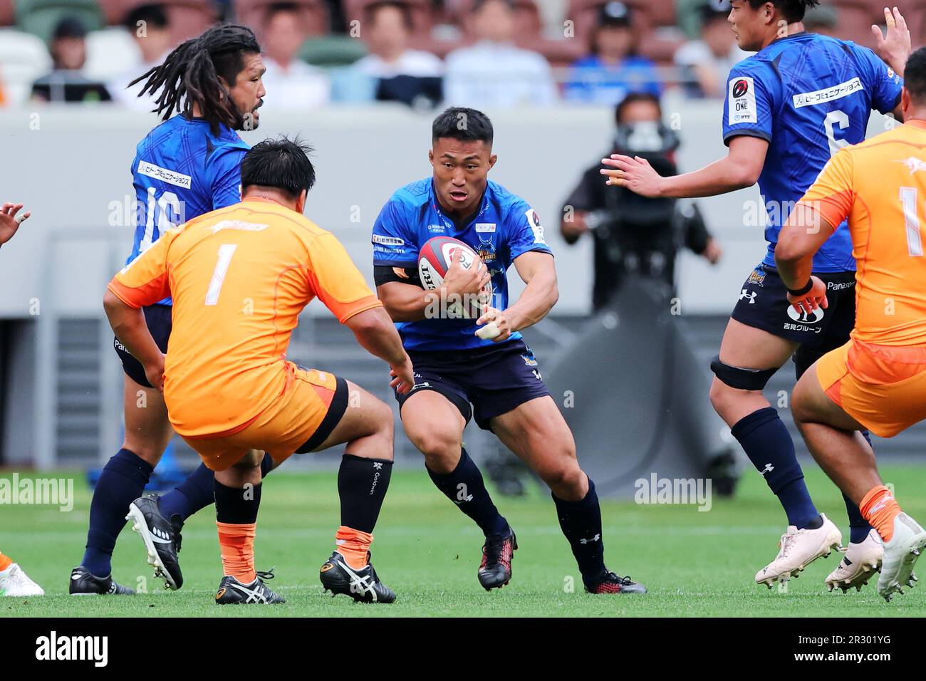 Tokyo, Japan. 20th May, 2023. Tomoki Osada (Wild Knights) Rugby : 2022-23 Japan Rugby League One ...