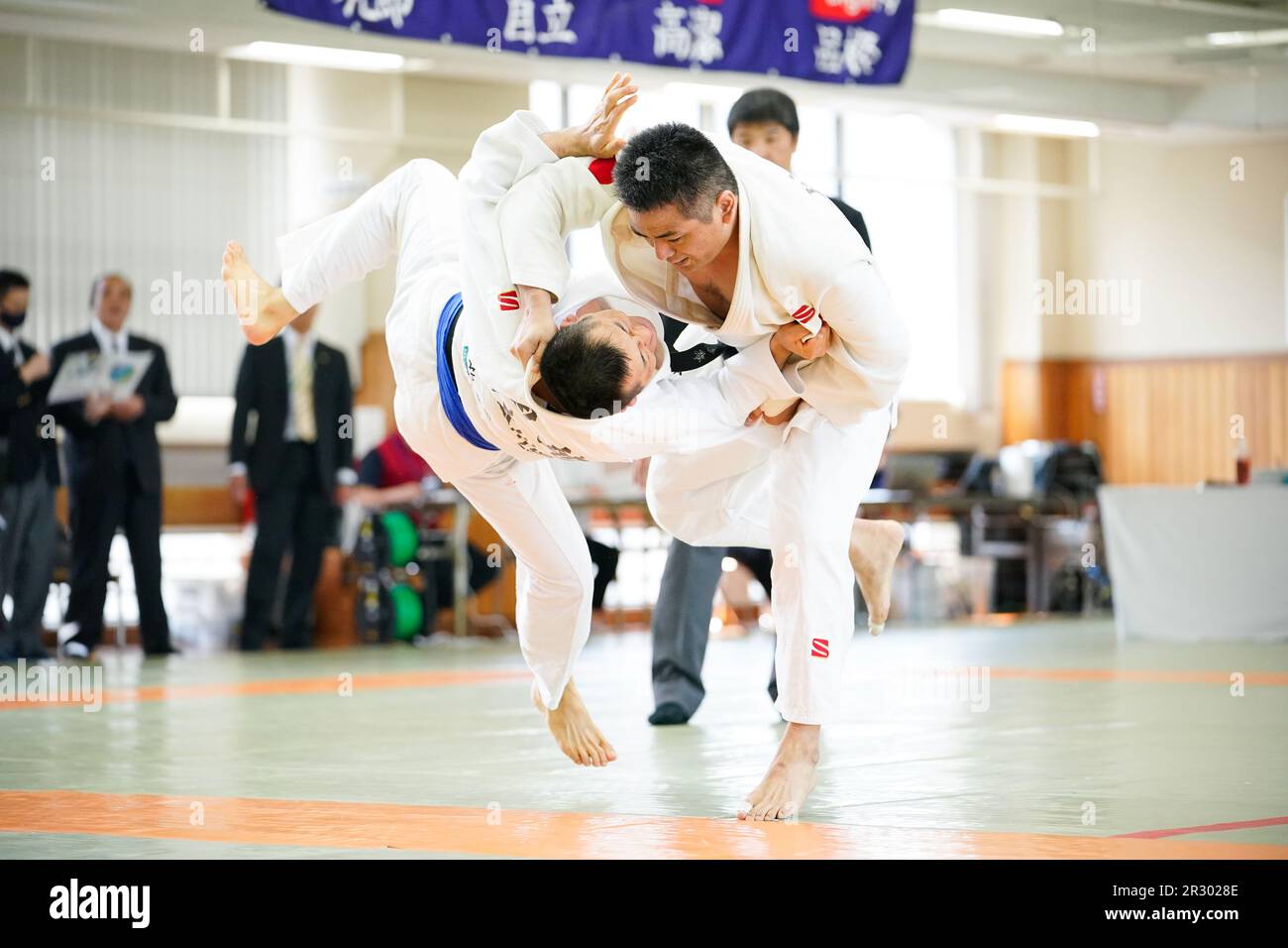 Tokyo, Japan. 21st May, 2023. (L-R) Hiromitsu Kikuchi (JPN), Tomokazu Matsumoto (JPN) Judo : Men ...