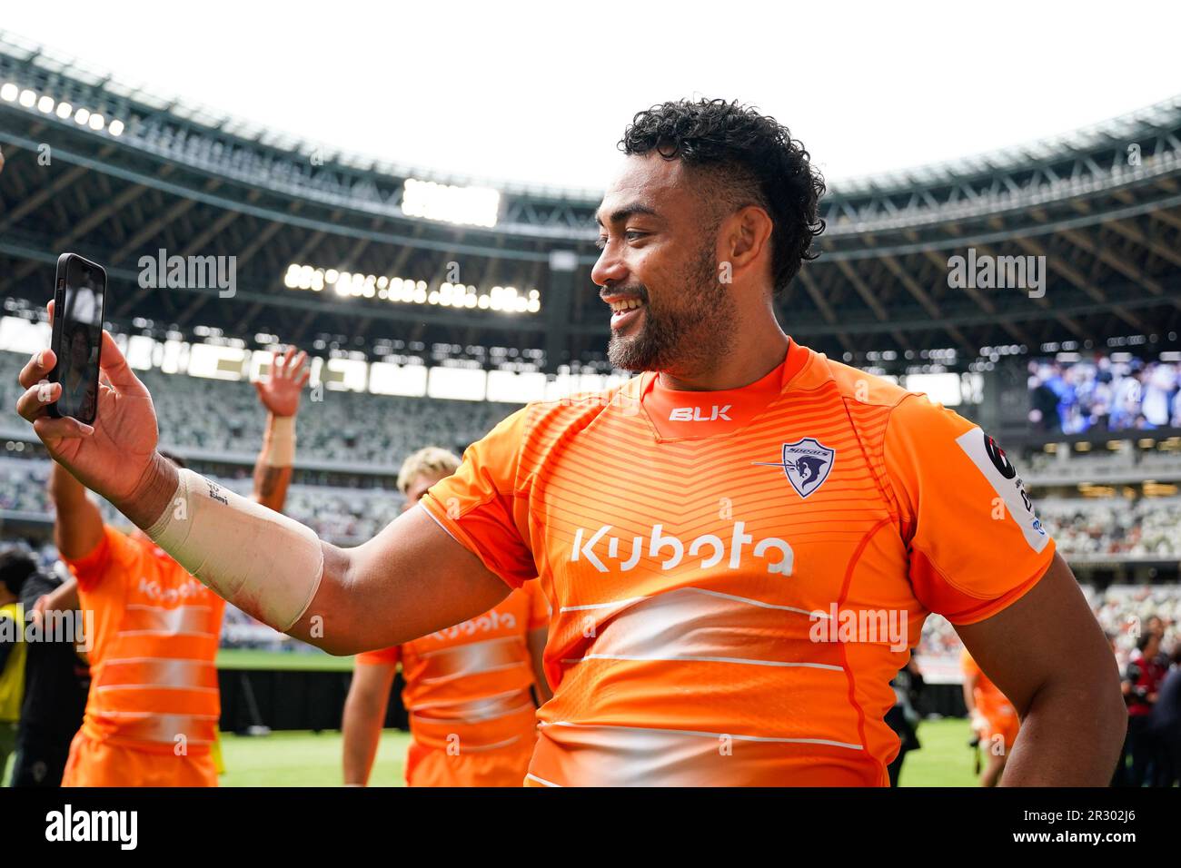 Tokyo Japan. 20th May, 2023. Uwe Helu (Spears), MAY 20, 2023 - Rugby ...