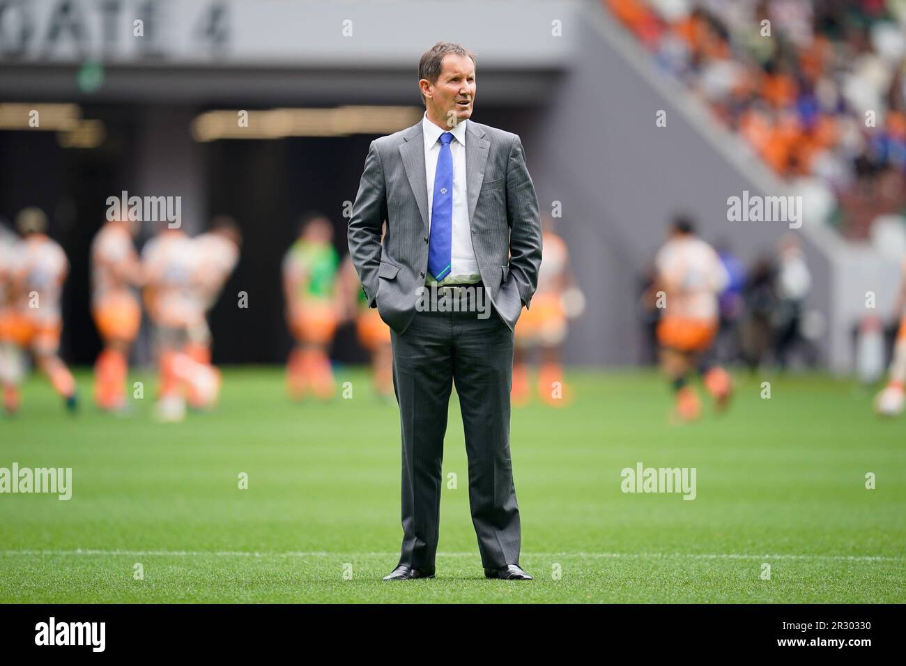 Tokyo Japan. 20th May, 2023. Robbie Deans (Wild Knights), MAY 20, 2023 ...