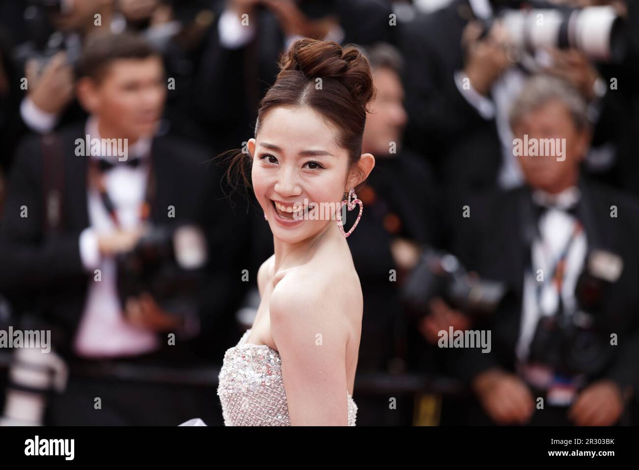 Cannes, France.16th May, 2023.Qian Hui attends the 76th Annual Cannes ...