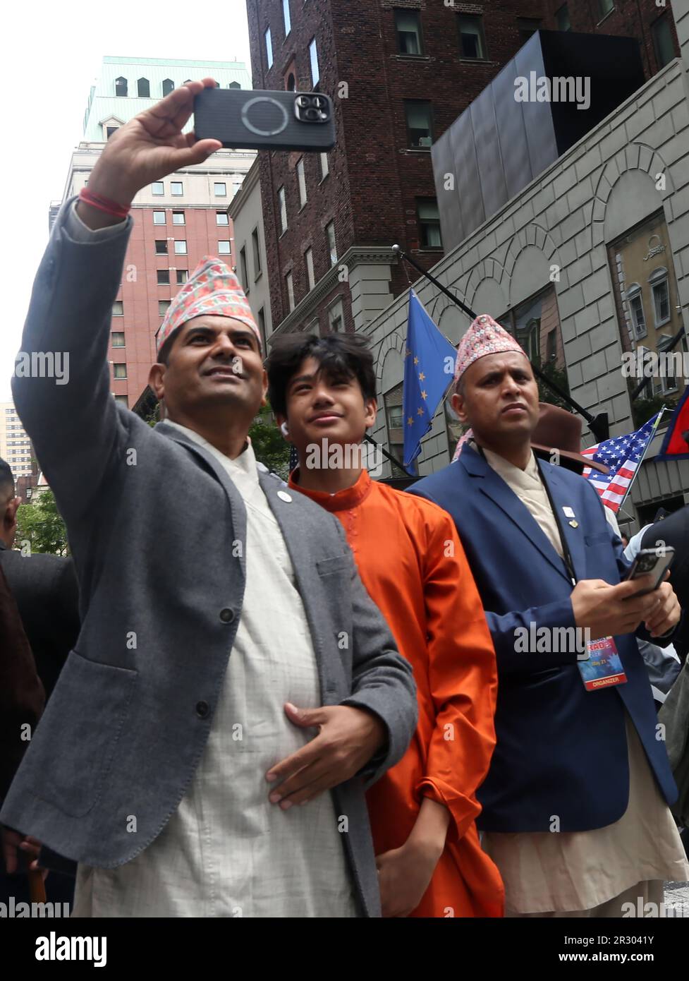 New York, NY, USA. 21st May, 2023. The Nepal Day Parade on May 21, 2023 ...
