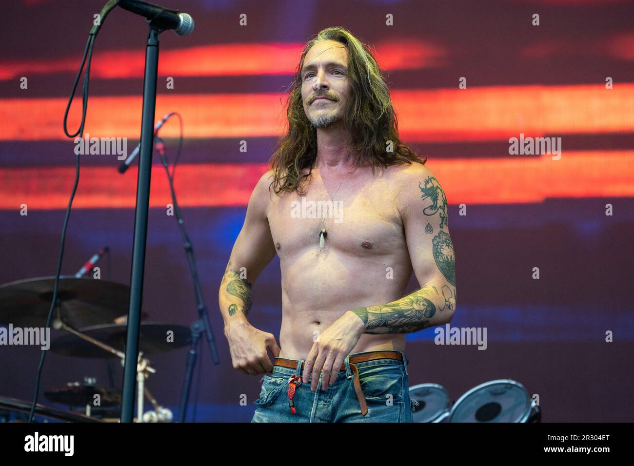Brandon Boyd of Incubus performs at the Welcome To Rockville Music ...