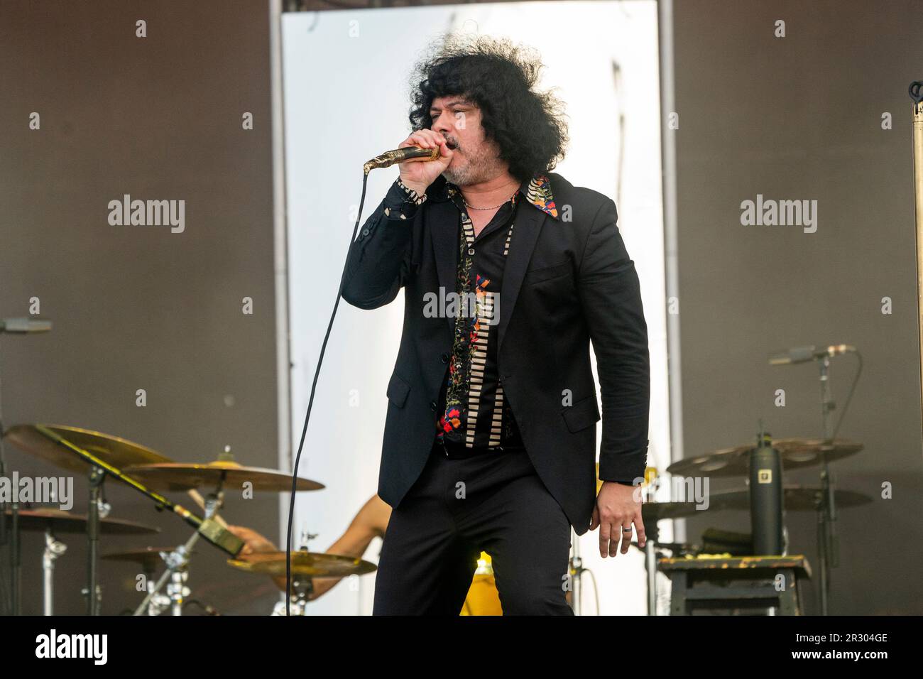 Cedric Bixler-Zavala of The Mars Volta performs at the Welcome To ...