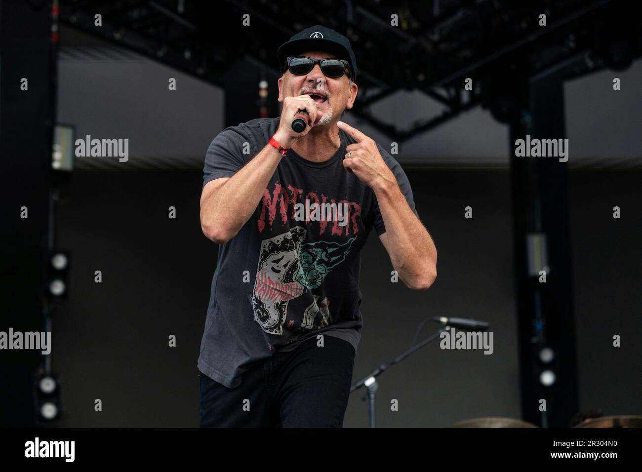 Jim Lindberg of Pennywise performs at the Welcome To Rockville Music ...