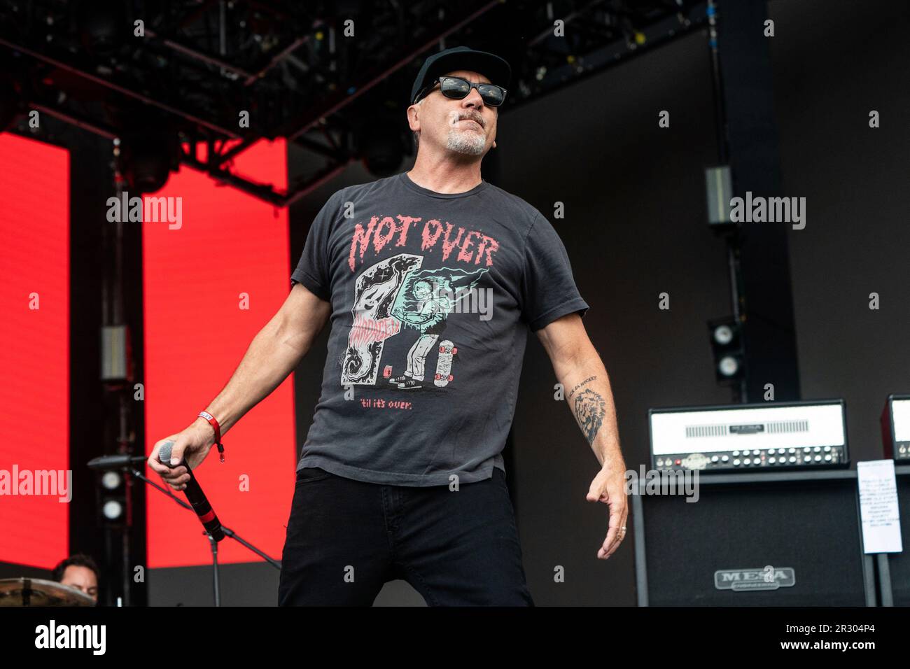 Jim Lindberg of Pennywise performs at the Welcome To Rockville Music ...