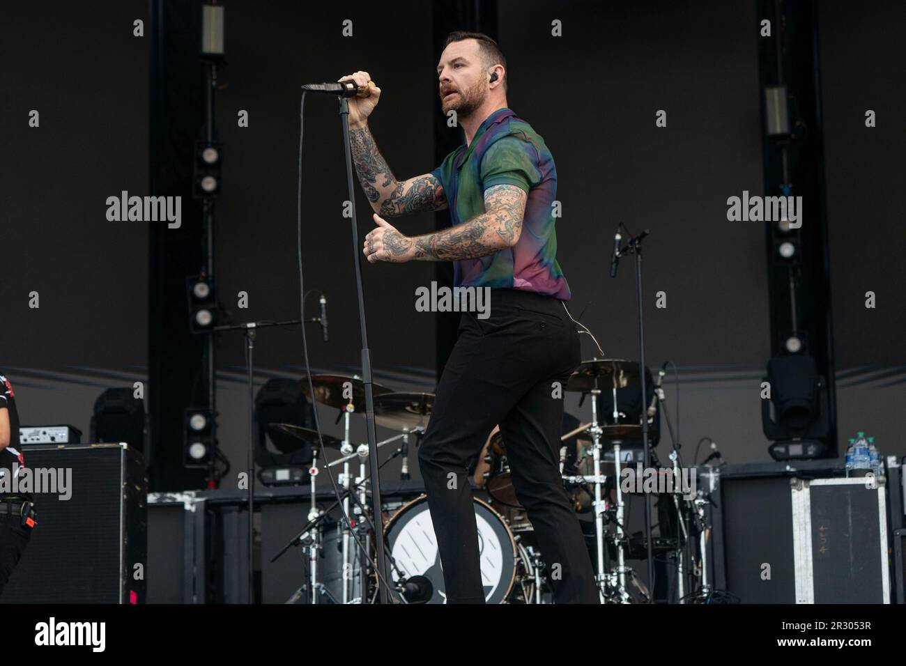 James "Buddy" Nielsen of Senses Fail performs at the Welcome To ...