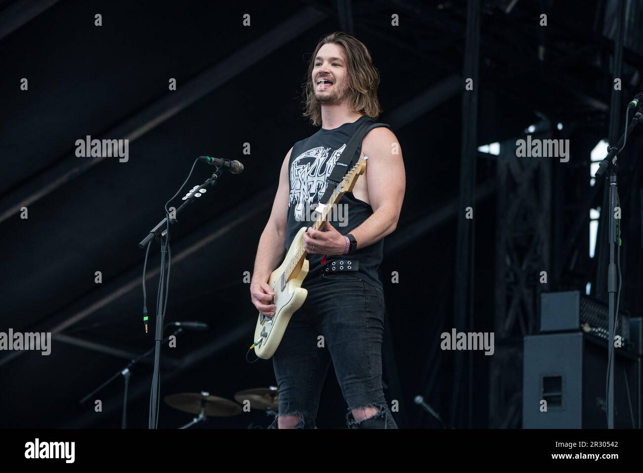 Jason Milbank of Senses Fail performs at the Welcome To Rockville Music ...
