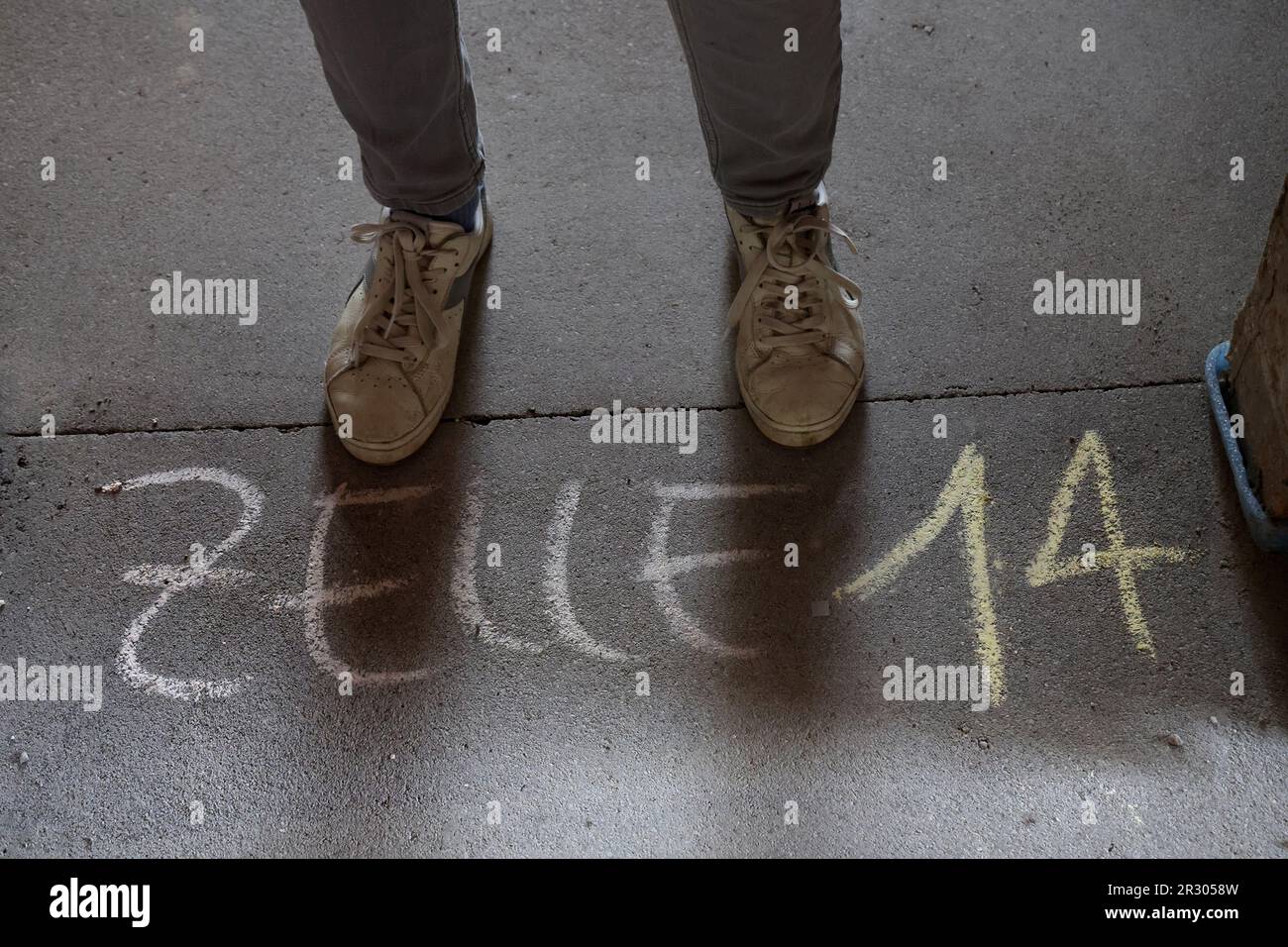 Wismar, Germany. 17th May, 2023. The former prison in the old town is ...
