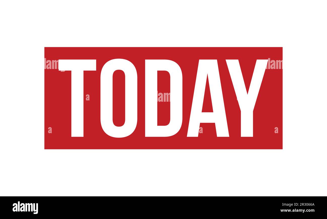 Today Rubber Stamp Seal Vector Stock Vector Image & Art - Alamy