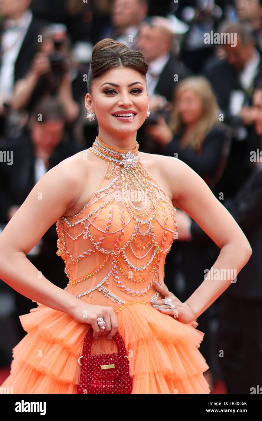 Cannes, France. 22nd May, 2023. CANNES, France on 17. MAY 2023; Urvashi ...