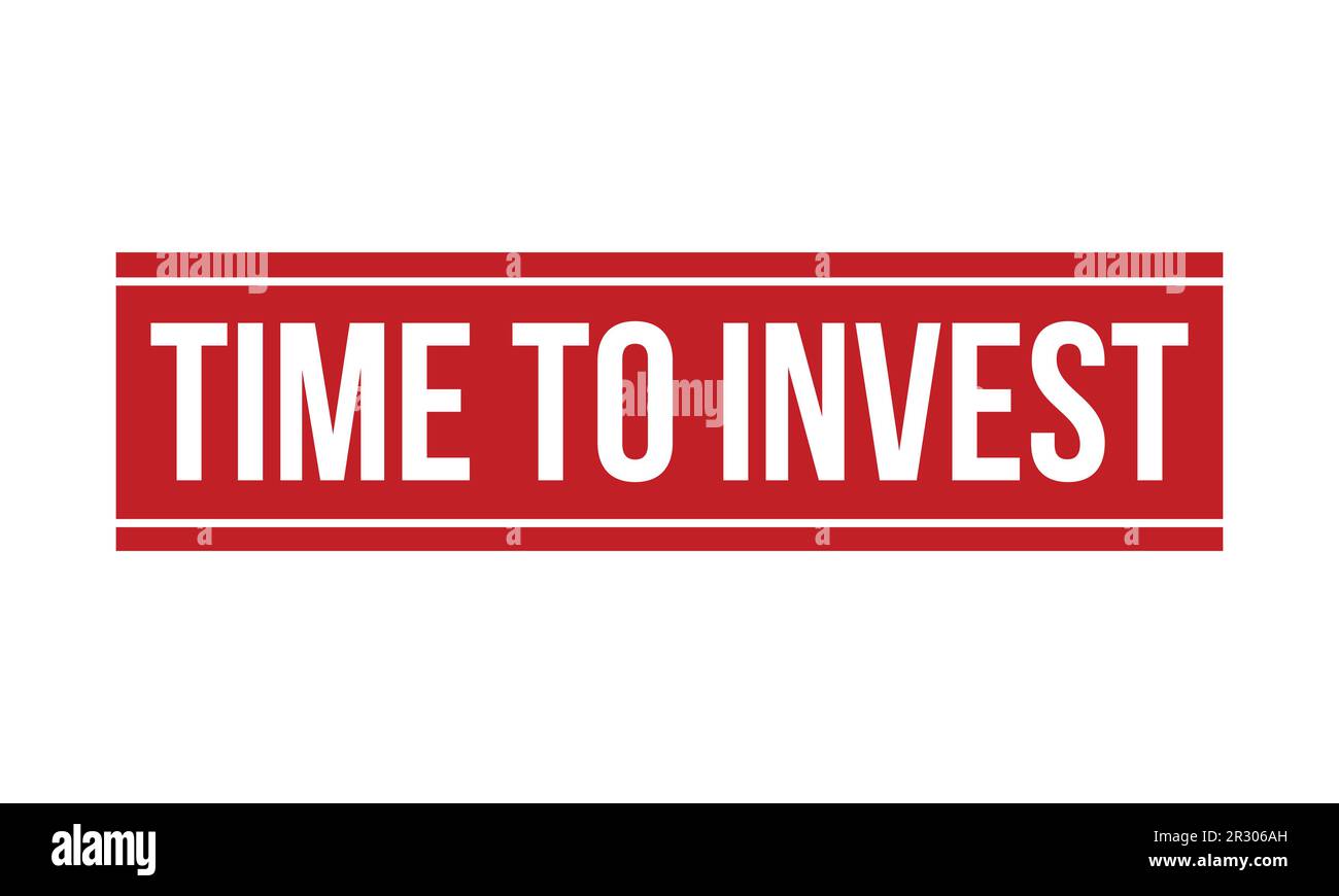 Time to invest seal Stock Vector Images - Alamy