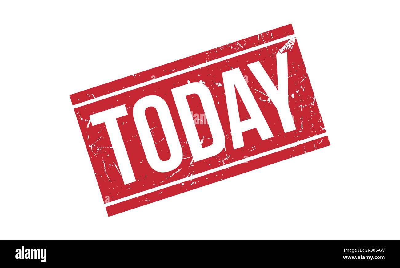 Today Rubber Stamp Seal Vector Stock Vector Image & Art - Alamy