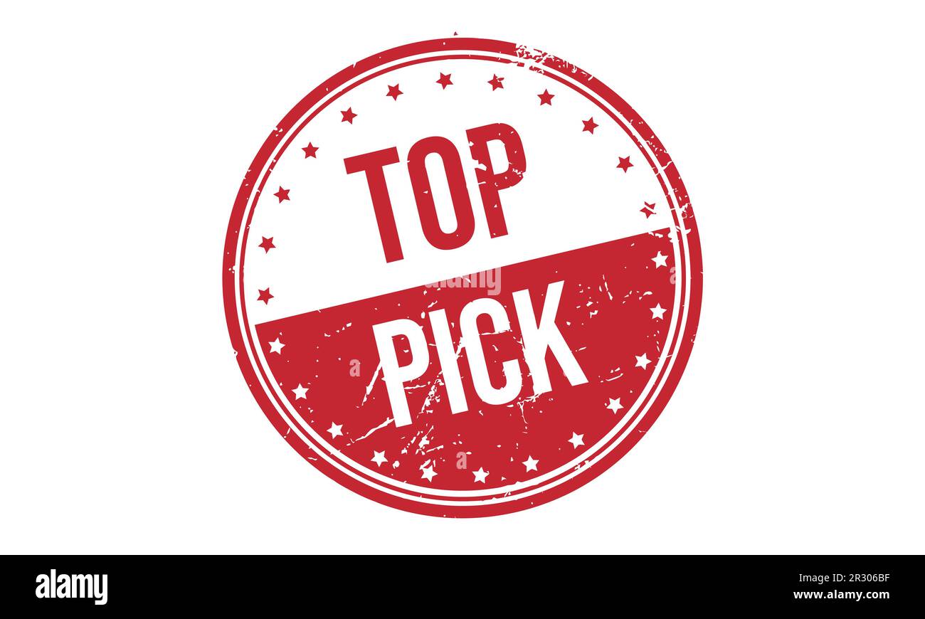 Top Pick Rubber Stamp Seal Vector Stock Vector Image & Art - Alamy