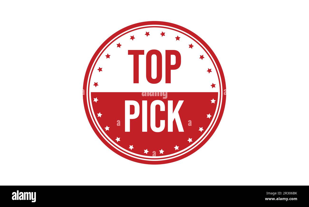 Top Pick Rubber Stamp Seal Vector Stock Vector Image & Art - Alamy