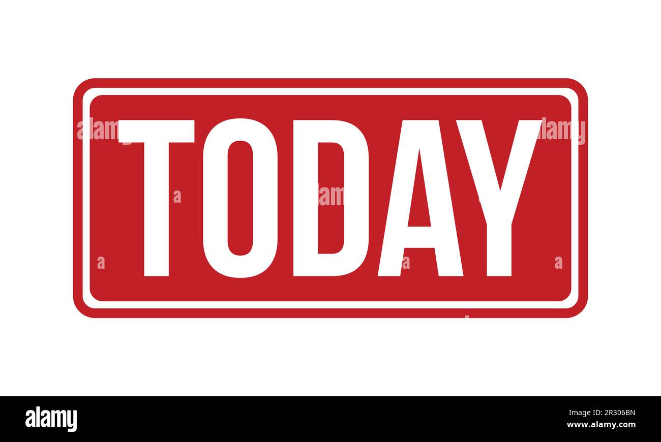 Today Rubber Stamp Seal Vector Stock Vector Image & Art - Alamy
