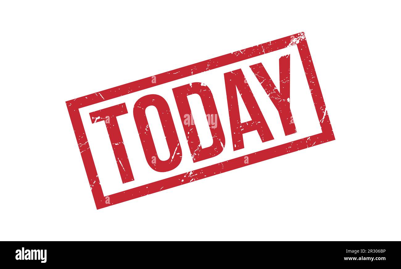 Today Rubber Stamp Seal Vector Stock Vector Image & Art - Alamy