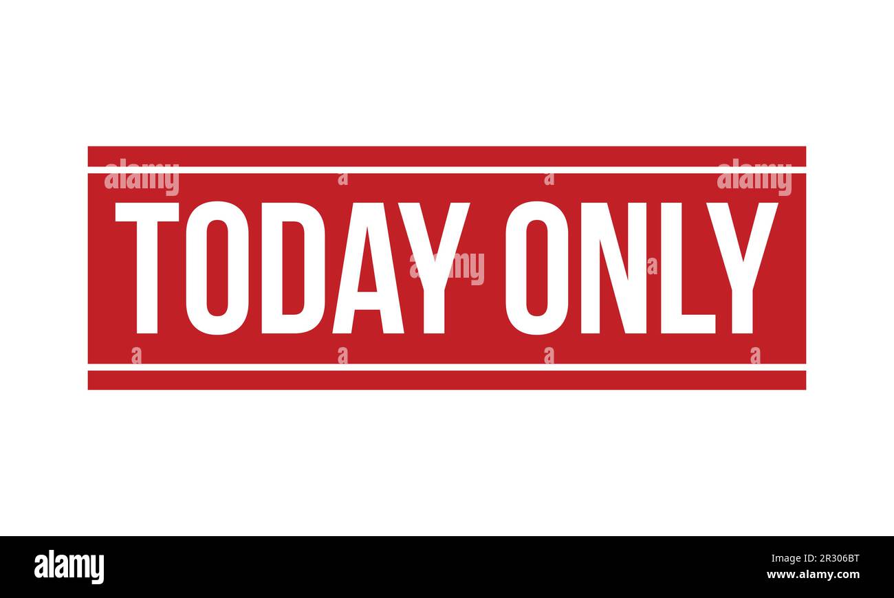 Today only rubber stamp hi-res stock photography and images - Alamy