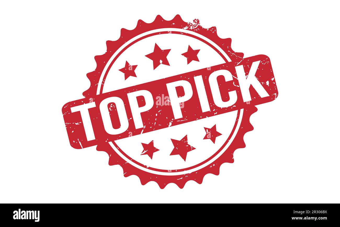 Top Pick Rubber Stamp Seal Vector Stock Vector Image & Art - Alamy