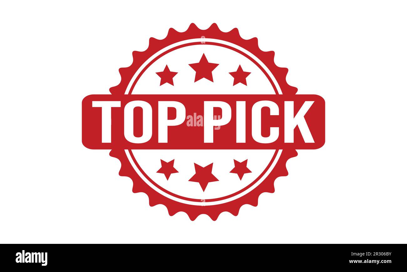 Top Pick Rubber Stamp Seal Vector Stock Vector Image & Art - Alamy