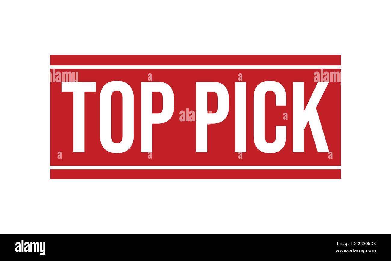 Top Pick Rubber Stamp Seal Vector Stock Vector Image & Art - Alamy