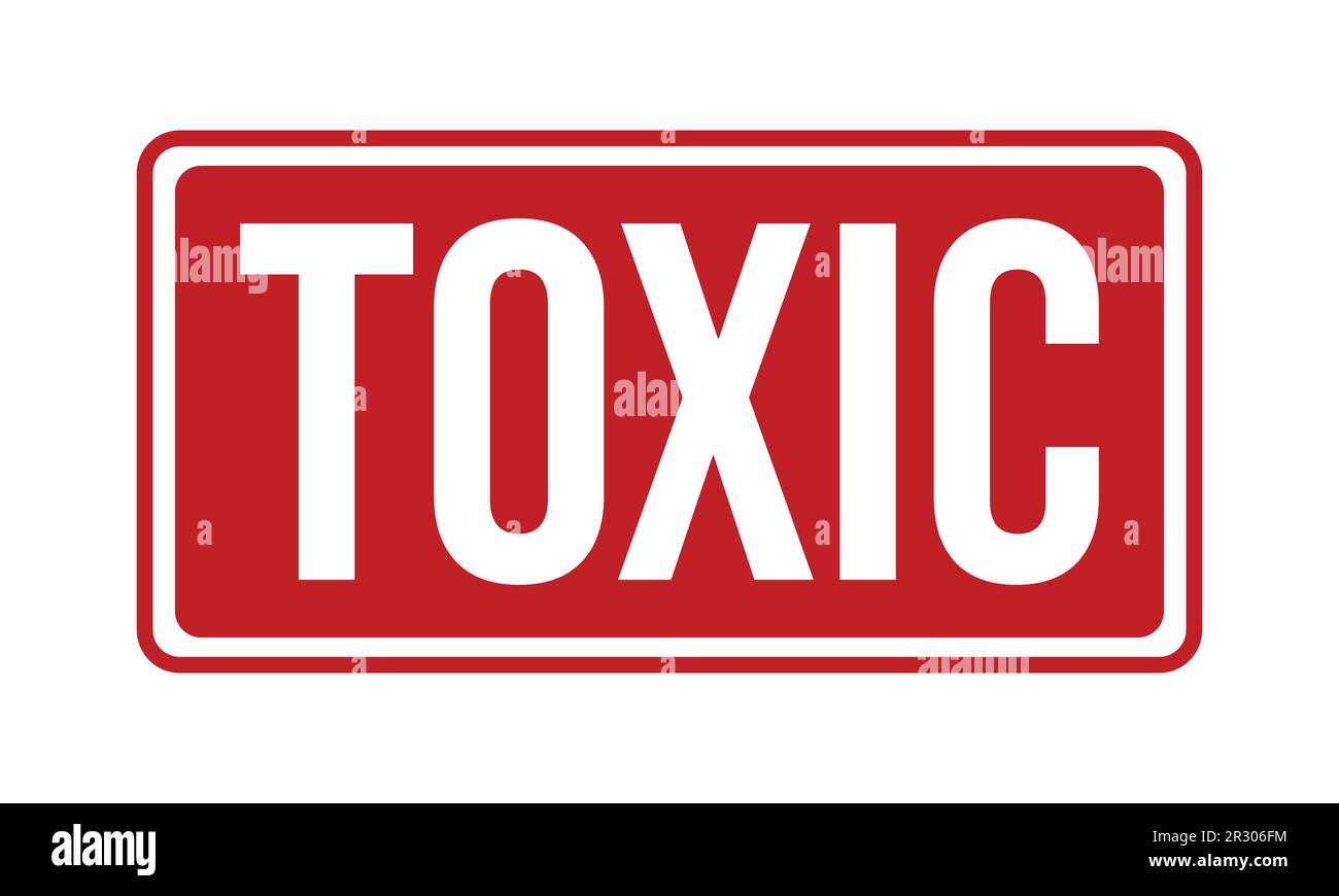 Toxic Rubber Stamp Seal Vector Stock Vector Image & Art - Alamy