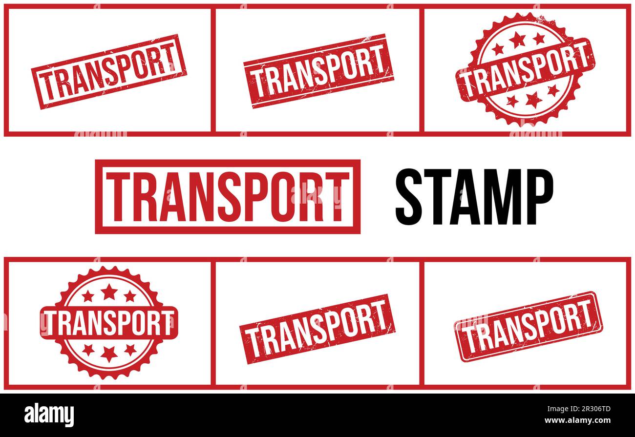 Transport stamp Stock Vector Images - Alamy