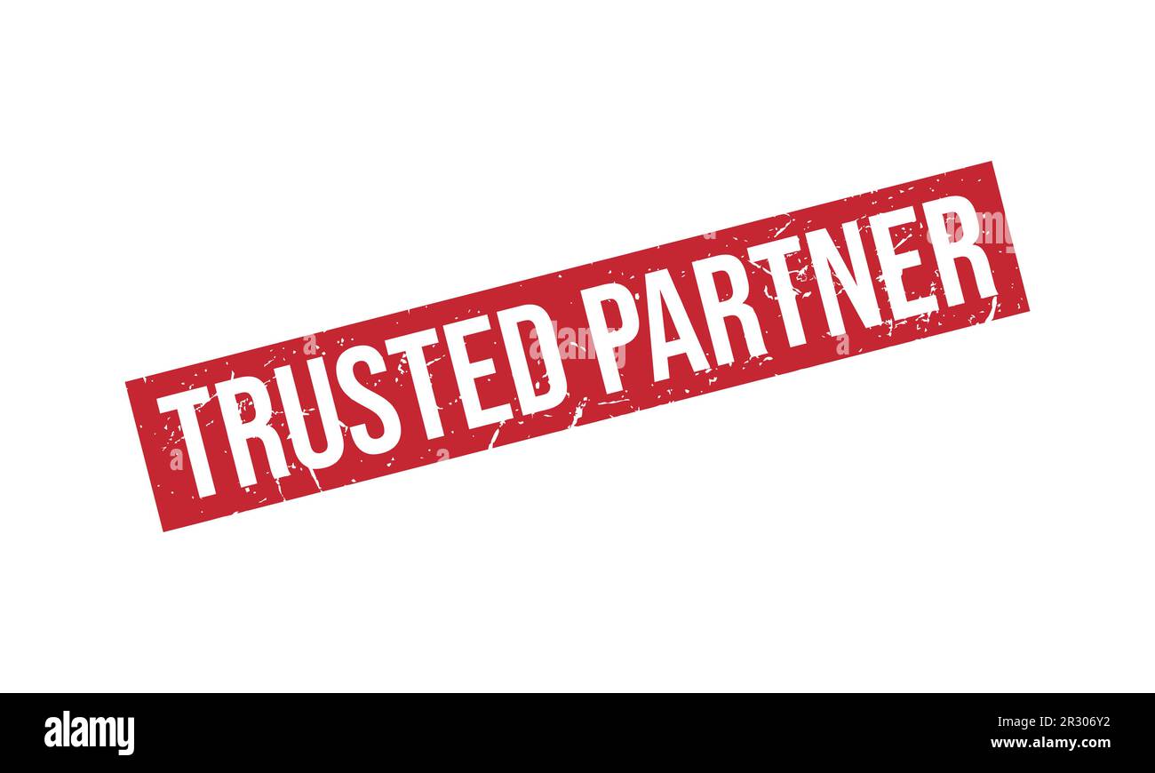 Trusted Partner Rubber Stamp Seal Vector Stock Vector Image & Art - Alamy