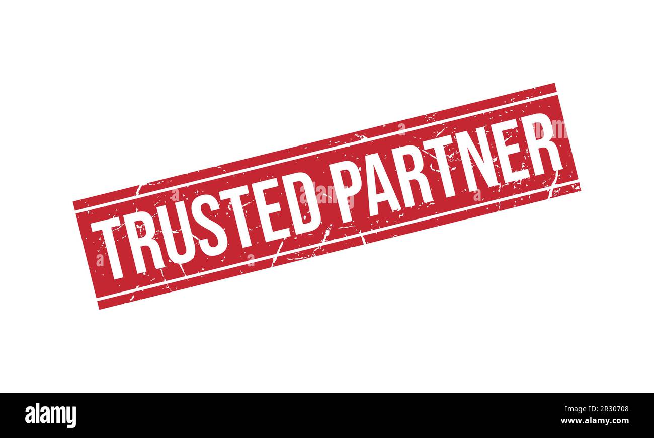 Trusted Partner Rubber Stamp Seal Vector Stock Vector Image & Art - Alamy