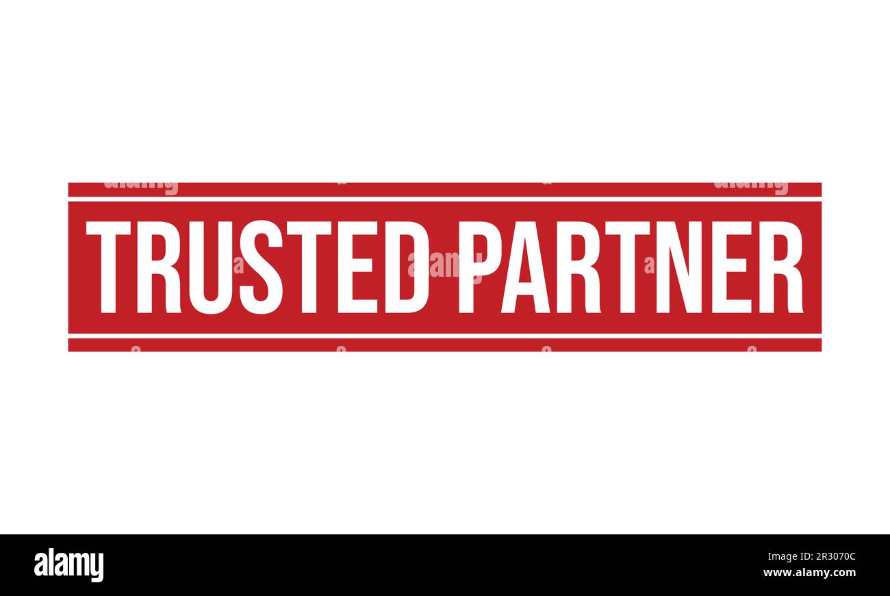 Trusted Partner Rubber Stamp Seal Vector Stock Vector Image & Art - Alamy