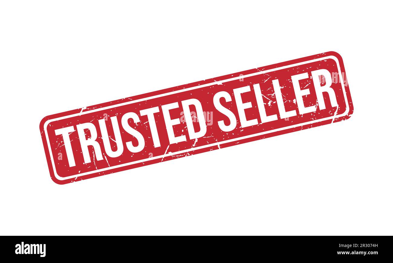 Trusted Seller Rubber Stamp Seal Vector Stock Vector Image & Art - Alamy