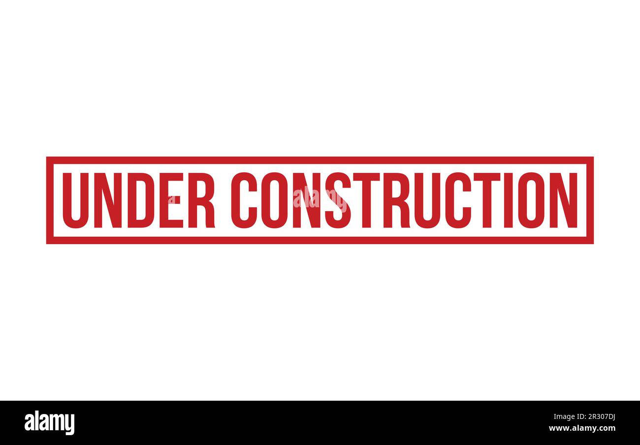 Under Construction Rubber Stamp Seal Vector Stock Vector Image & Art ...