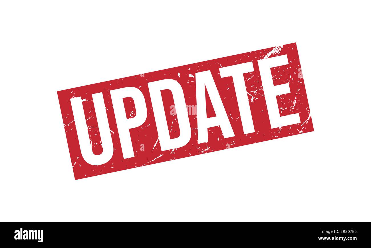 Update Rubber Stamp Seal Vector Stock Vector Image & Art - Alamy