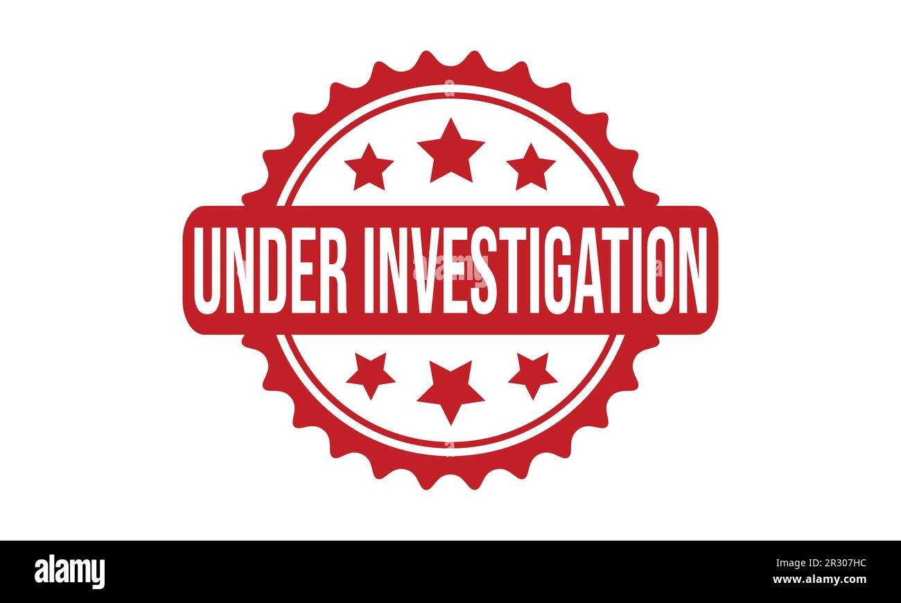 Under Investigation Rubber Stamp Seal Vector Stock Vector Image & Art ...