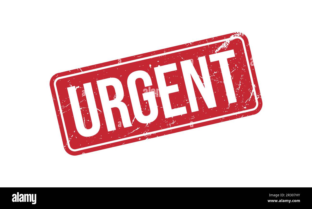 Urgent Rubber Stamp Seal Vector Stock Vector Image & Art - Alamy