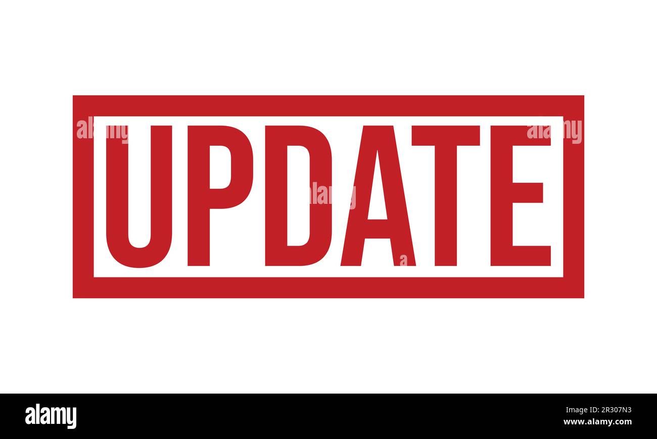 Update Rubber Stamp Seal Vector Stock Vector Image & Art - Alamy