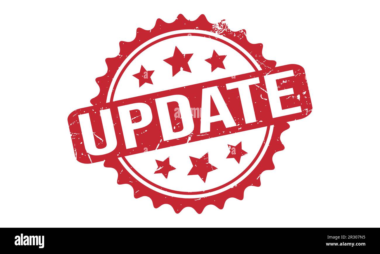 Update Rubber Stamp Seal Vector Stock Vector Image & Art - Alamy