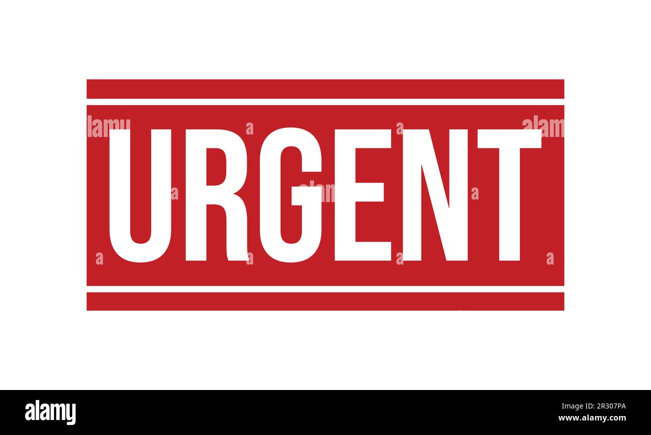 Urgent Rubber Stamp Seal Vector Stock Vector Image & Art - Alamy