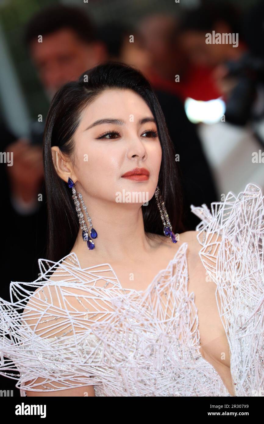 76th cannes film festival zhang yuqi hi-res stock photography and images - Alamy