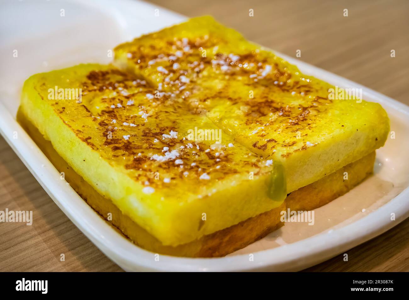 French toast cheese sugar hi-res stock photography and images - Alamy