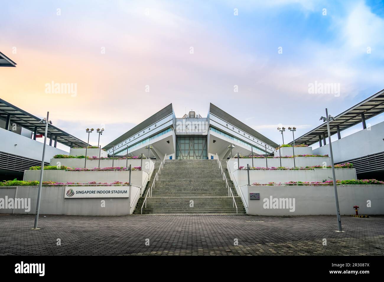 Singapore Indoor Stadium in Kallang, Singapore Stock Photo - Alamy