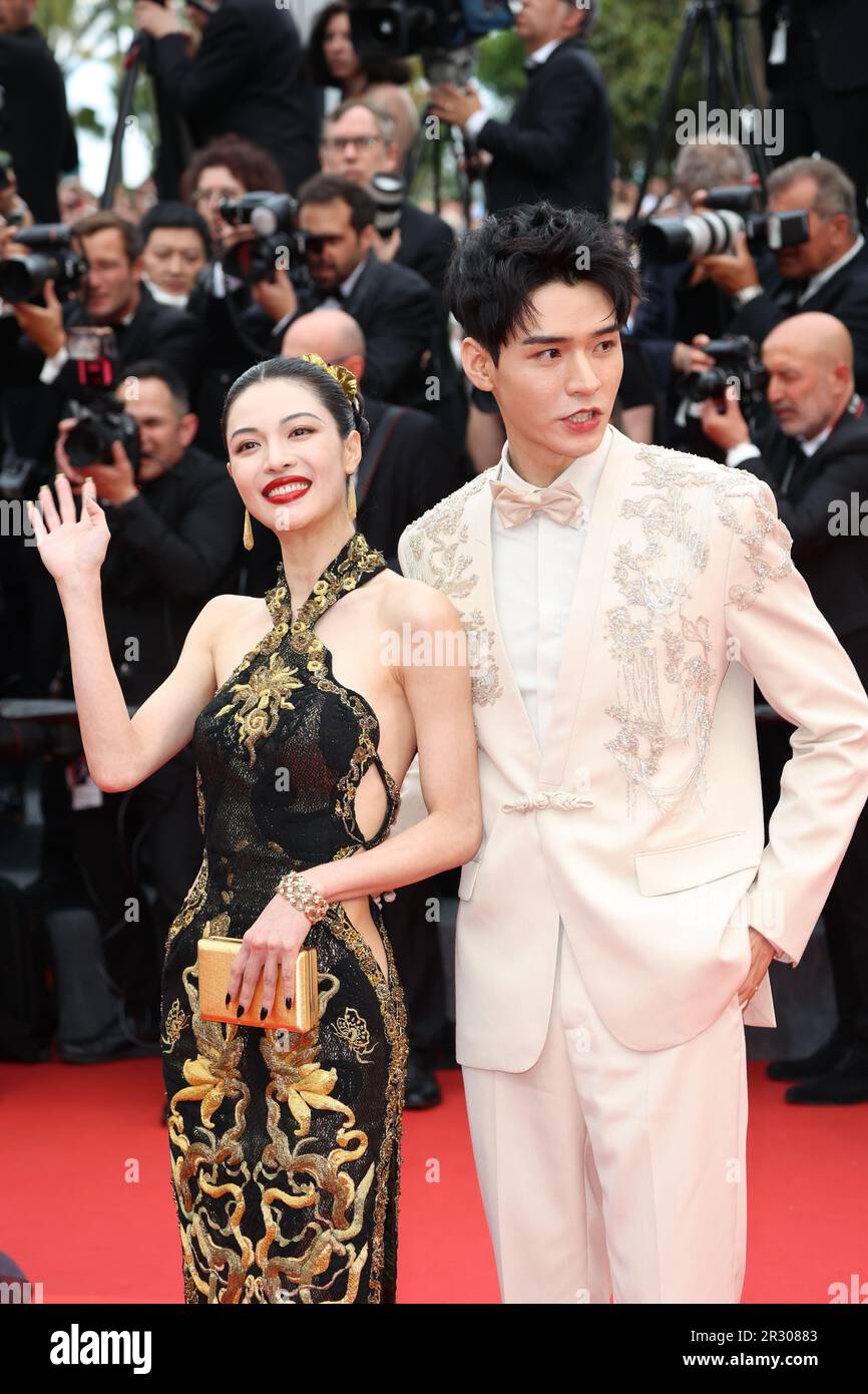 Cannes, France. 18th May, 2023. CANNES, France on 18. MAY 2023; Gong ...