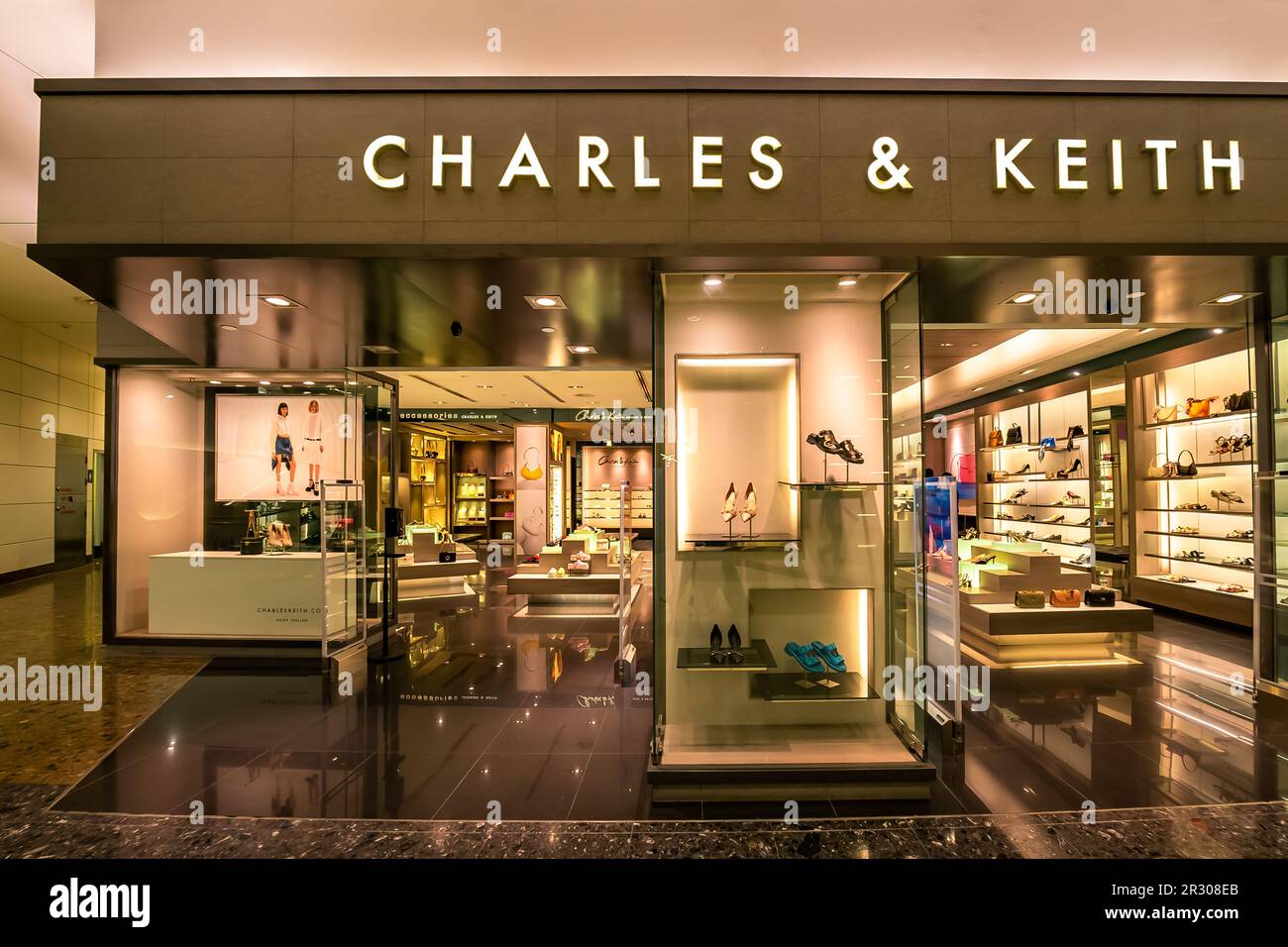 Charles Keith at CityLink Mall. It is a underground mall, it links City ...