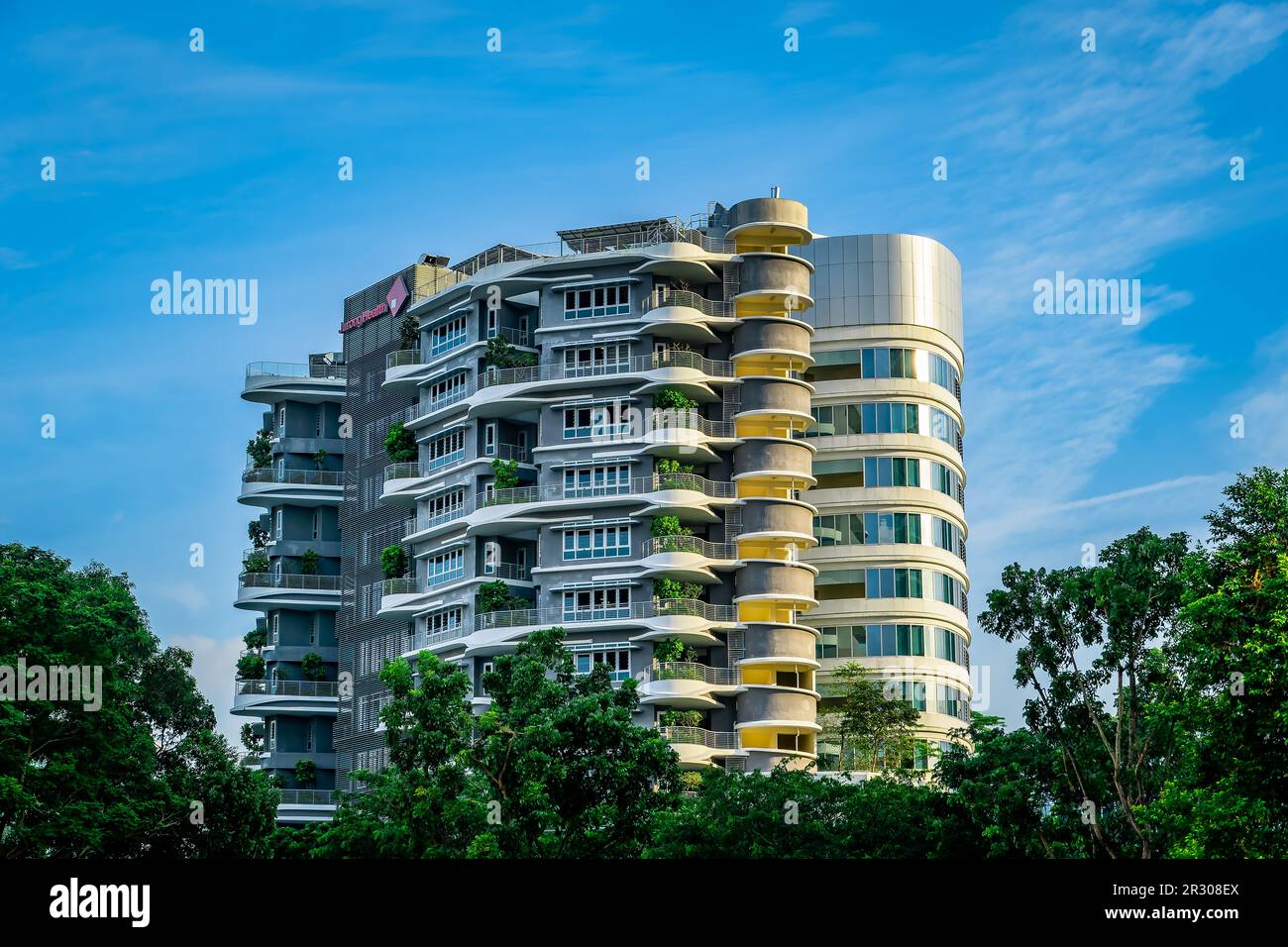 Ng Teng Fong General Hospital located in Jurong East, Singapore Stock ...