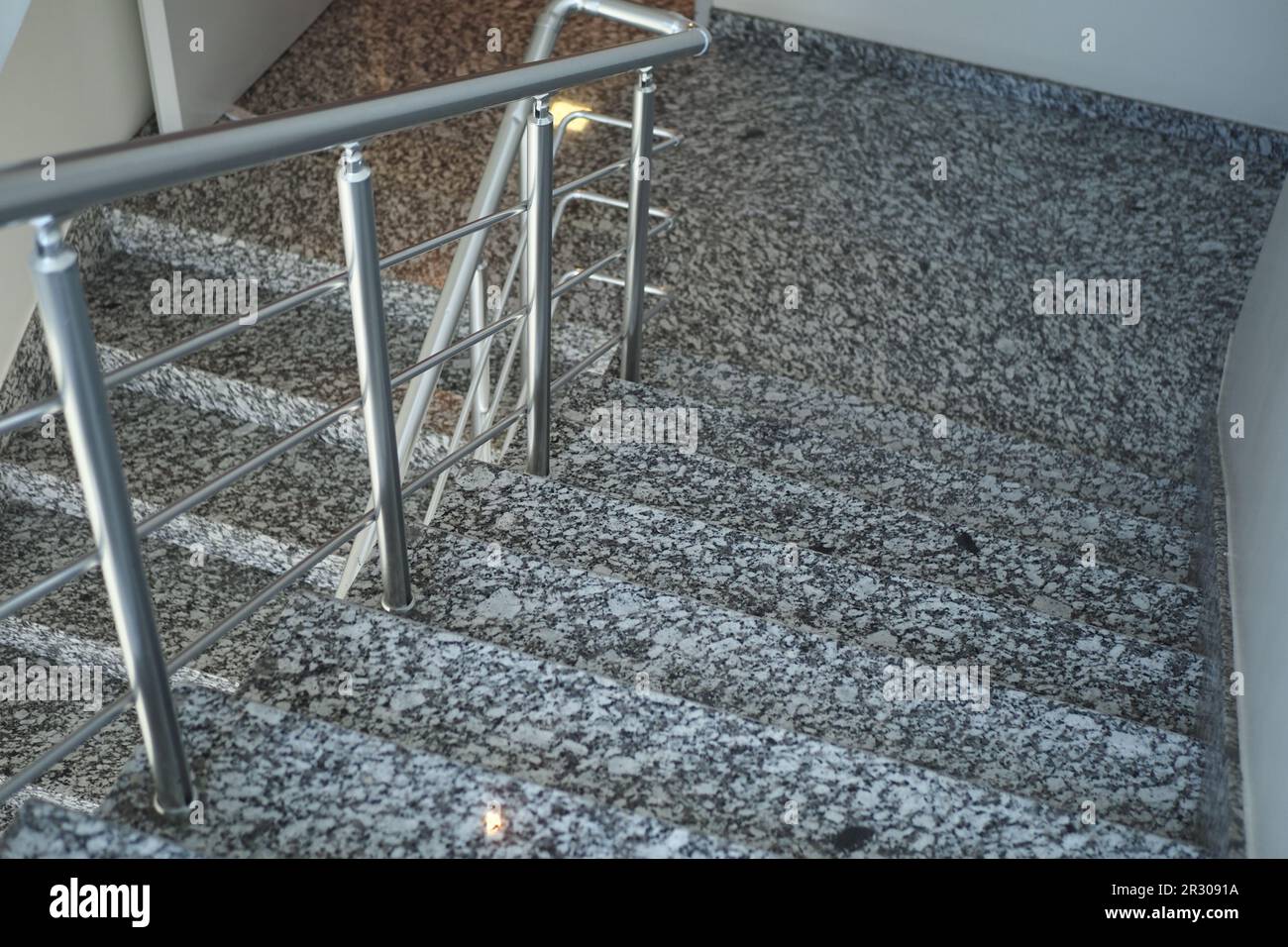Stairs from underground upward in a building Stock Photo - Alamy