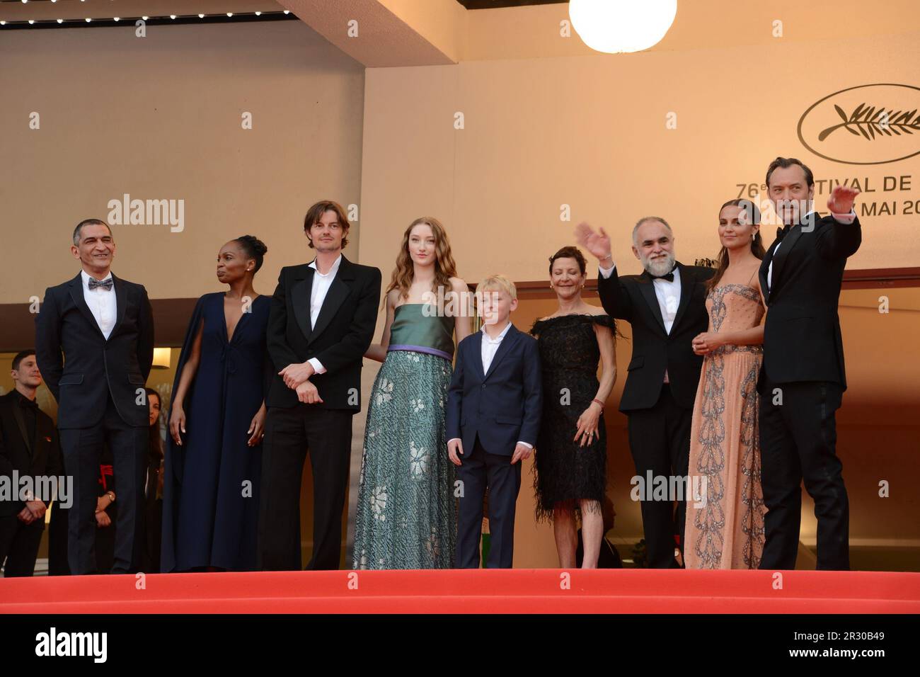 May 21, 2023, CANNES, France: CANNES, FRANCE - MAY 21: (L-R) Sam Riley ...