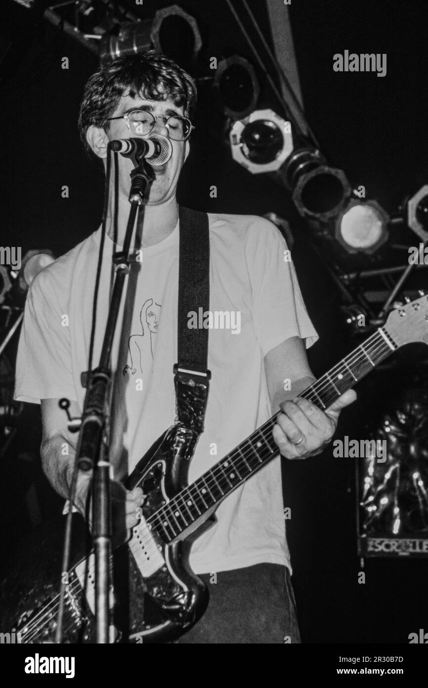 Reading, UK, 26 Aug., 1994: Guitarist and singer Lou Barlow of Sebadoh ...
