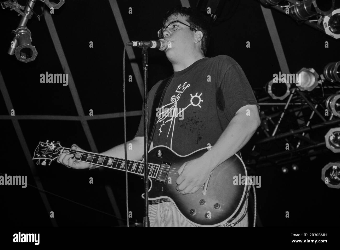 Reading, UK, 28 Aug., 1994: Singer and guitarist John Flansburgh, co ...