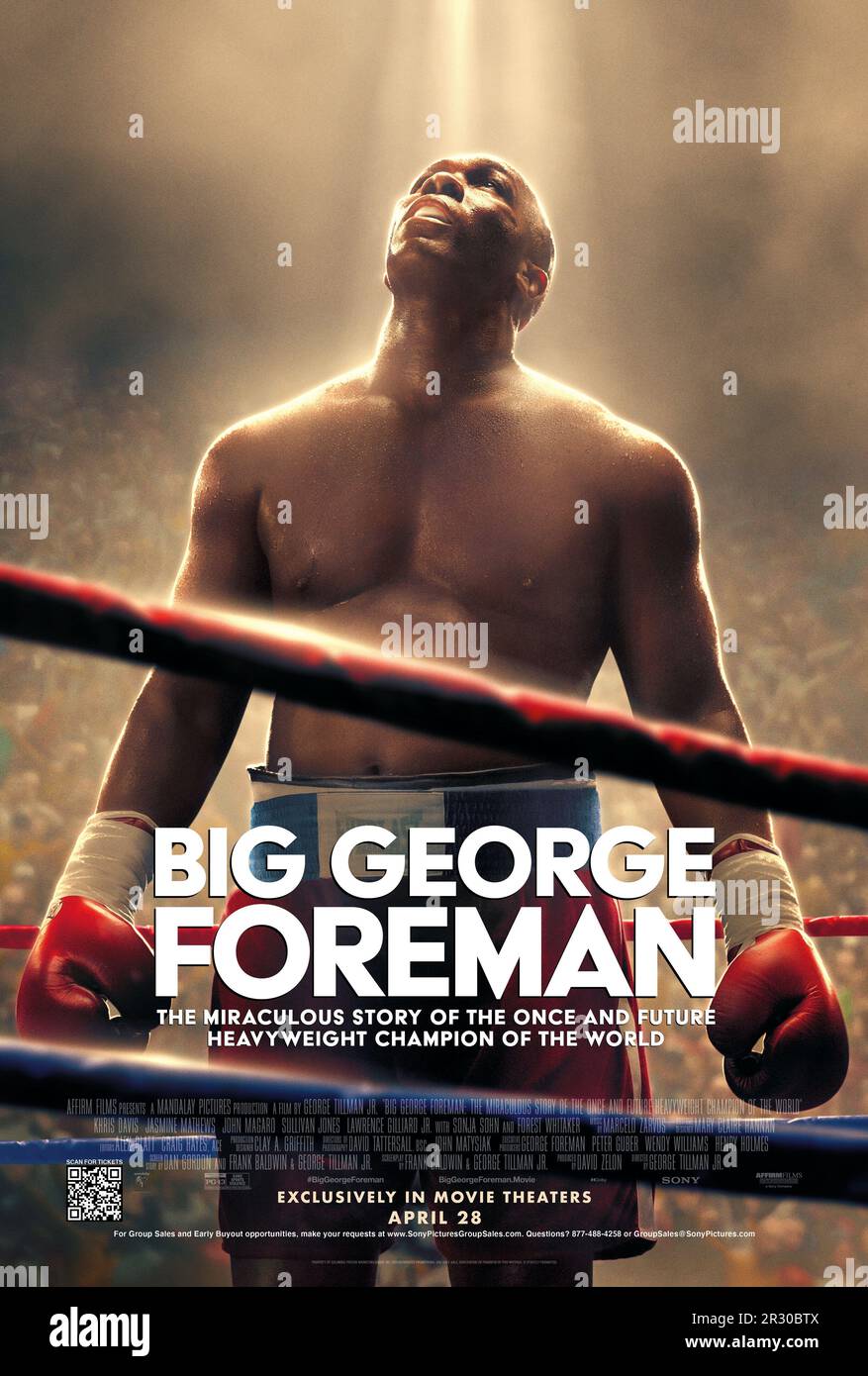 BIG GEORGE FOREMAN (2023), directed by GEORGE TILLMAN JR. Credit ...
